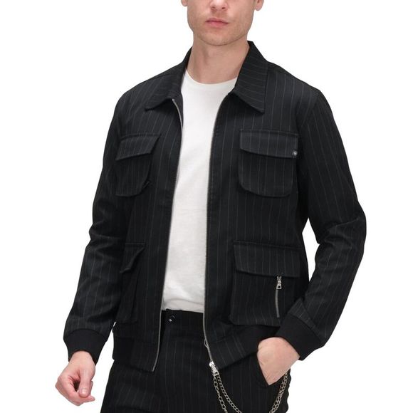 Ron Tomson | Jackets & Coats | Ron Tomson Mens Pinstriped Cargo Jacket ...